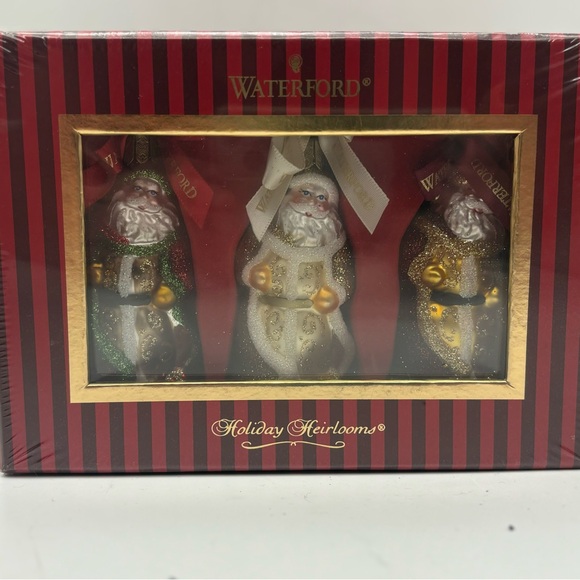 Waterford | Holiday | Vintage Waterford Holiday Heirlooms Glass Santa ...